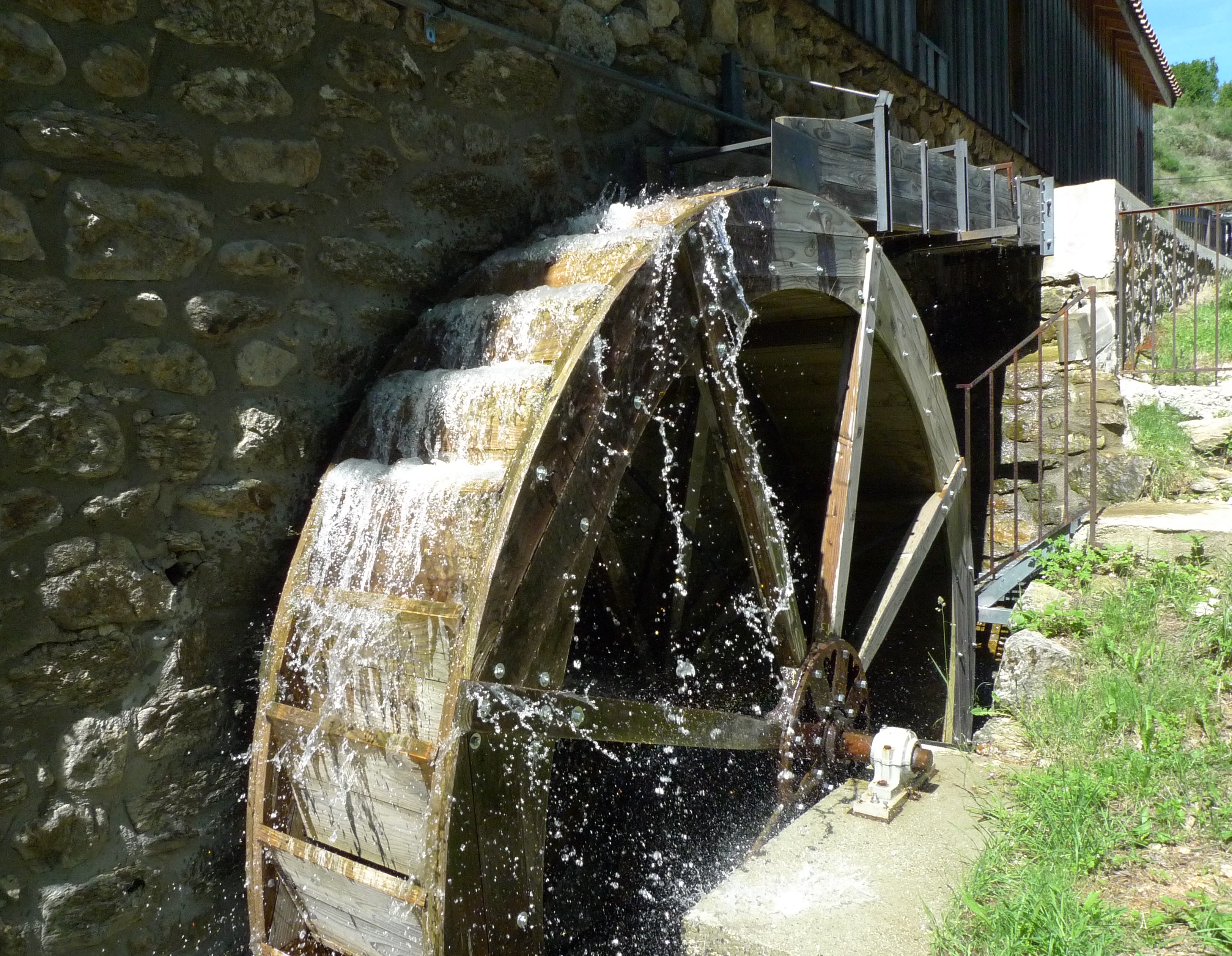 Moulin à eau de Masméjean - Photo Voyageons-Autrement
