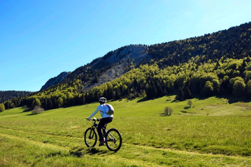 trek France - Le Vercors des 4 montagnes en VTT
